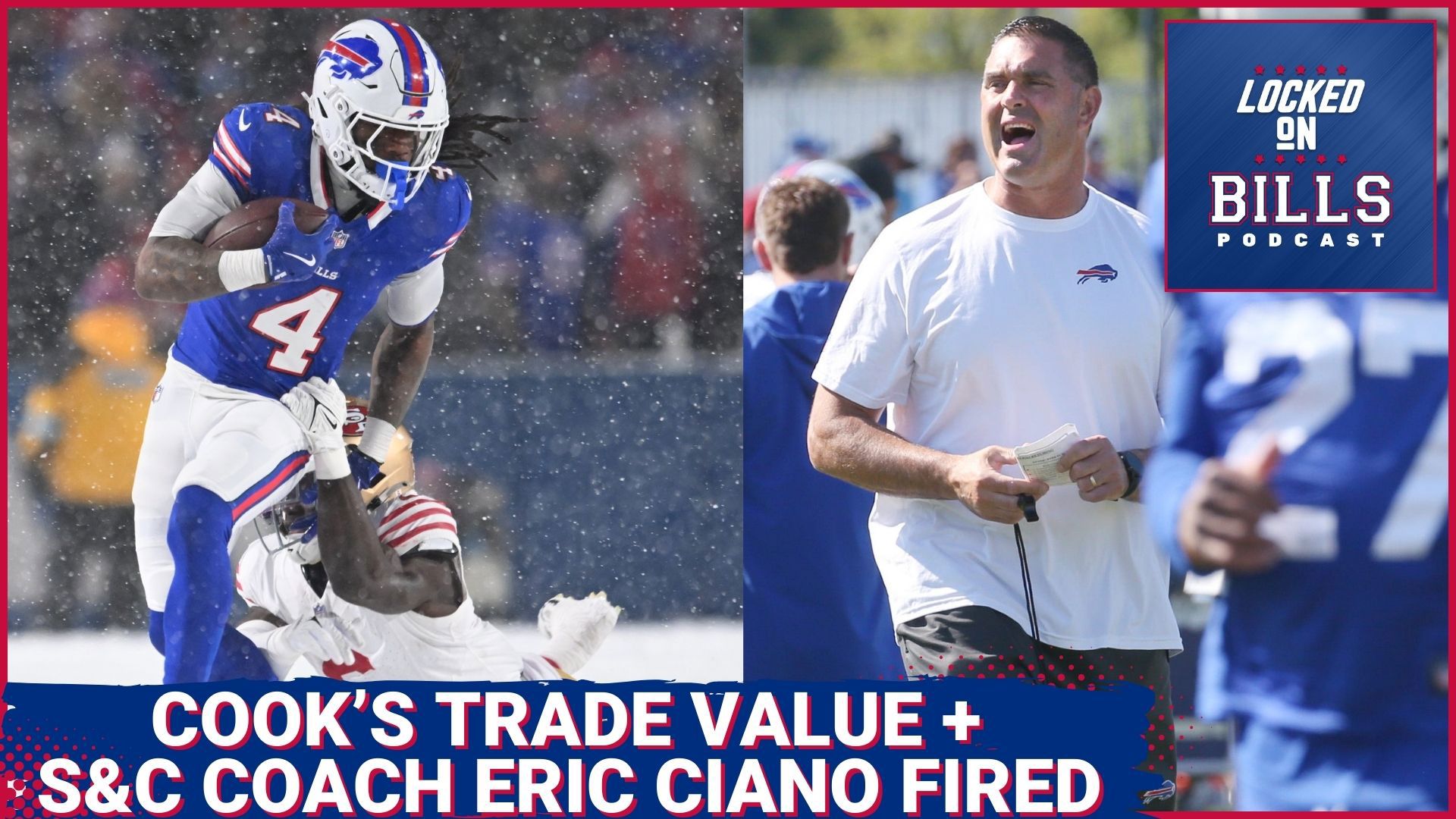 James Cook’s trade value, contract extension decisions & Bills fire ...