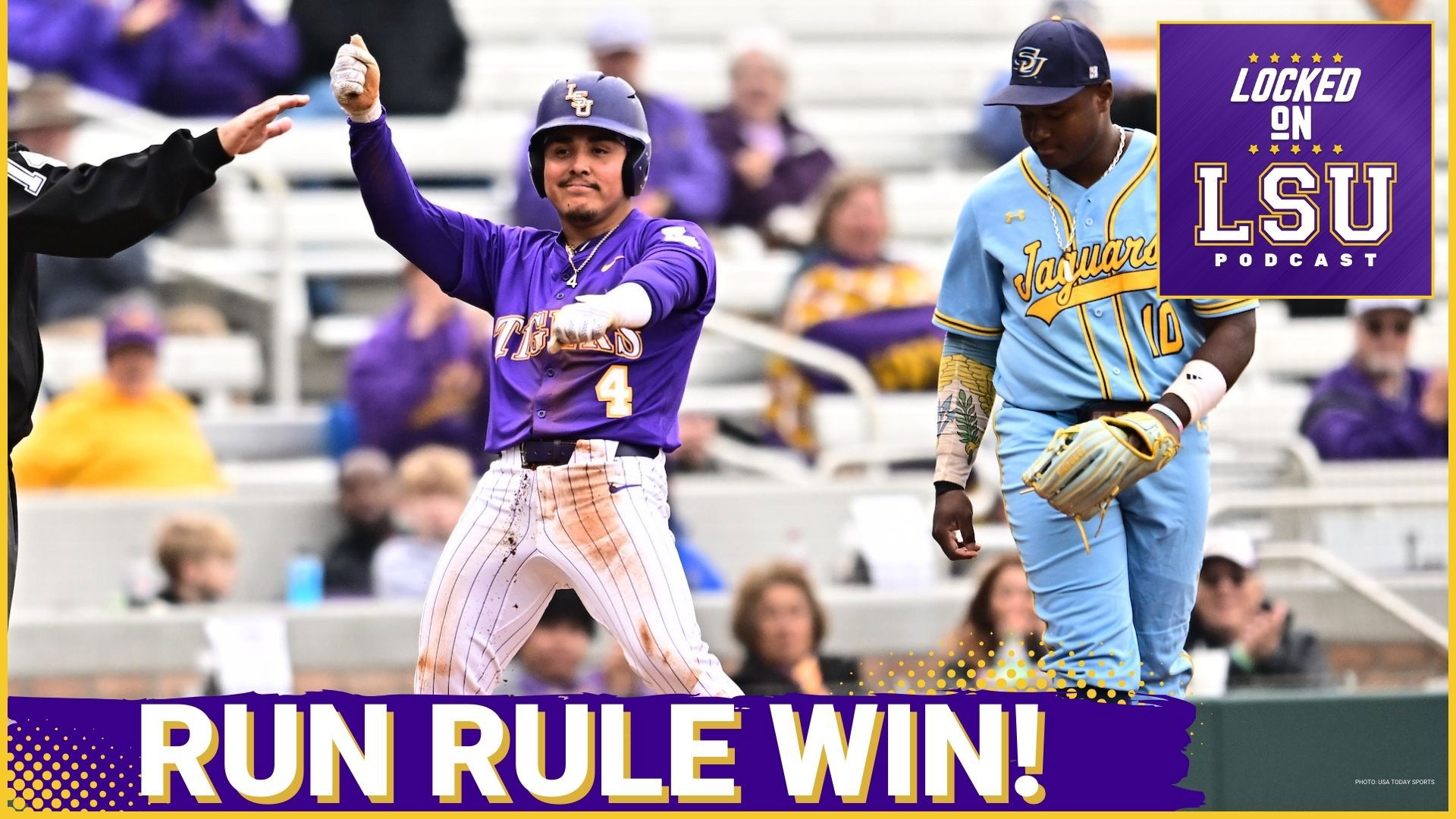 Quick Recap: LSU Run-Rules Southern; Two New Tigers Dominate! | kcentv.com