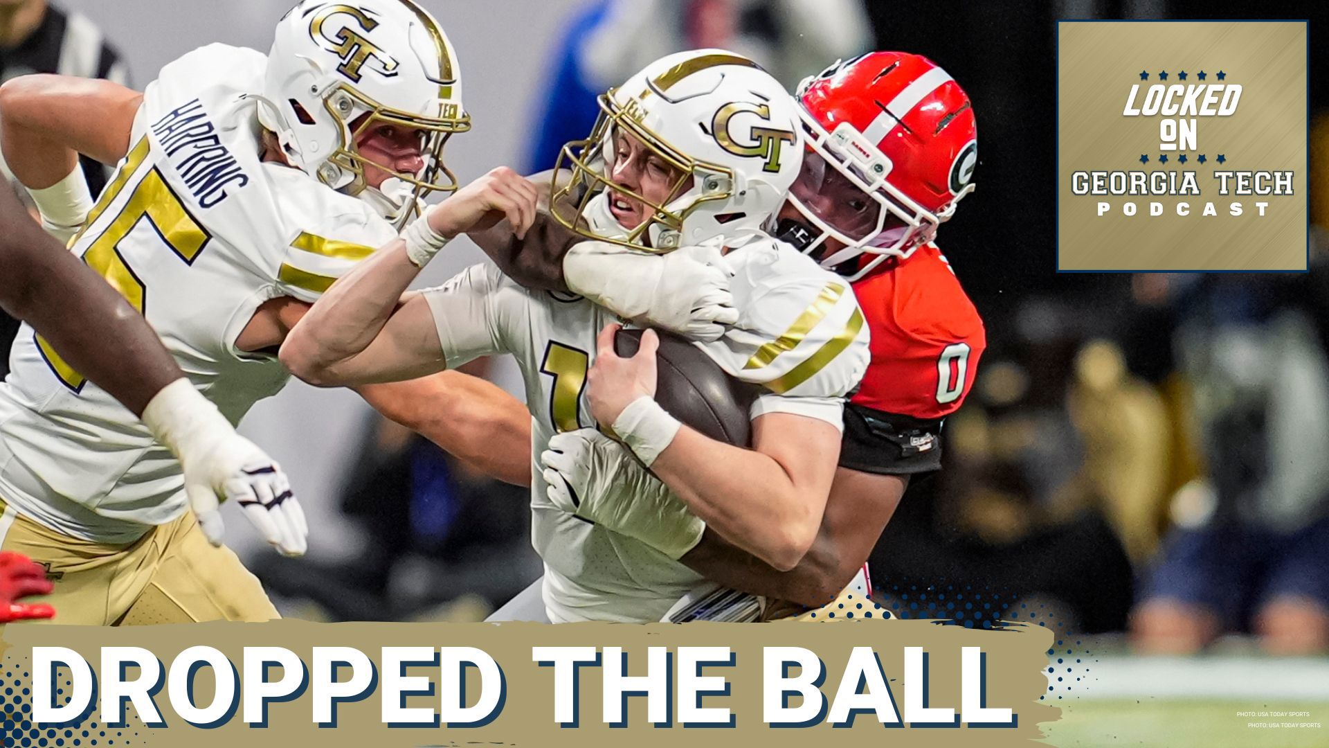 DROPPED BALL: Georgia Tech ACC Title BID CRUSHED—Haynes King, Yellow ...