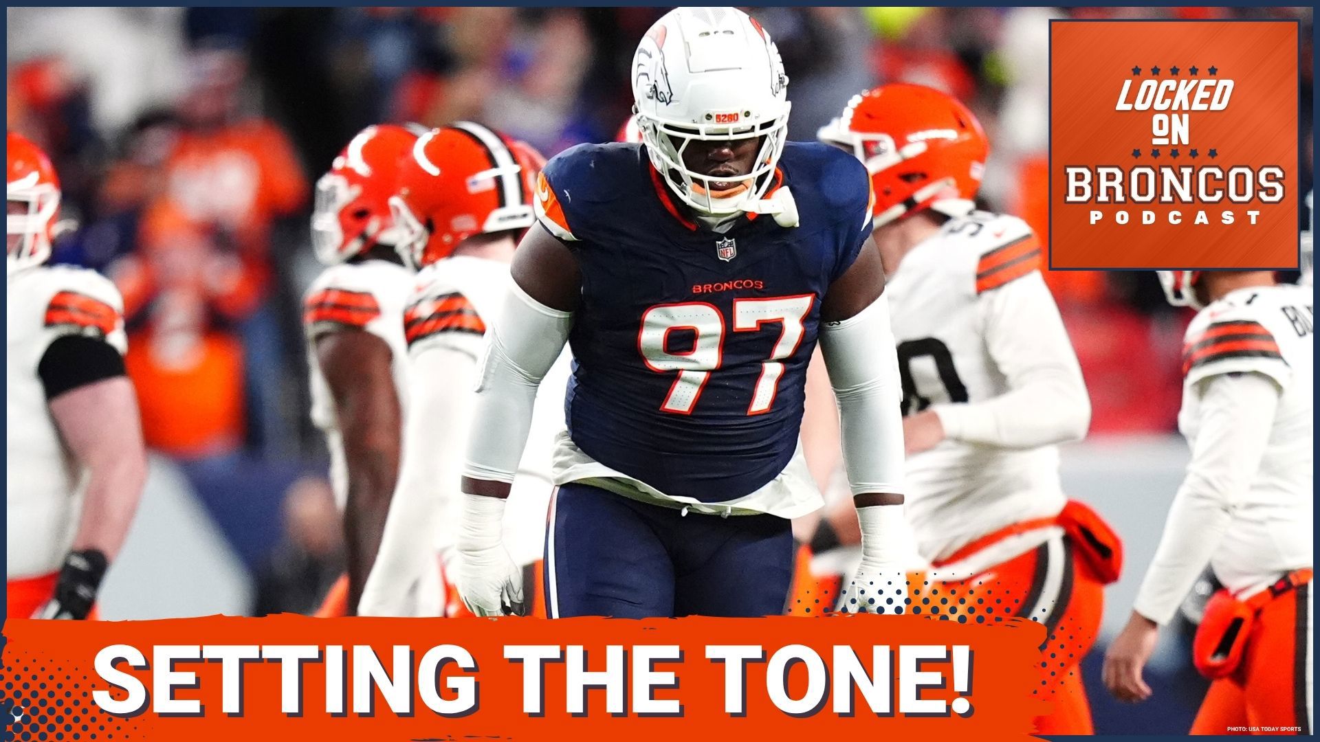 Malcolm Roach, Dre Greenlaw TONE SETTERS at Denver Broncos Training ...