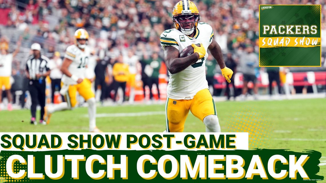 PACKERS SQUAD SHOW: Packers ESCAPE Arizona! | Jordan Love, Micah Parsons Deliver in the CLUTCH ...