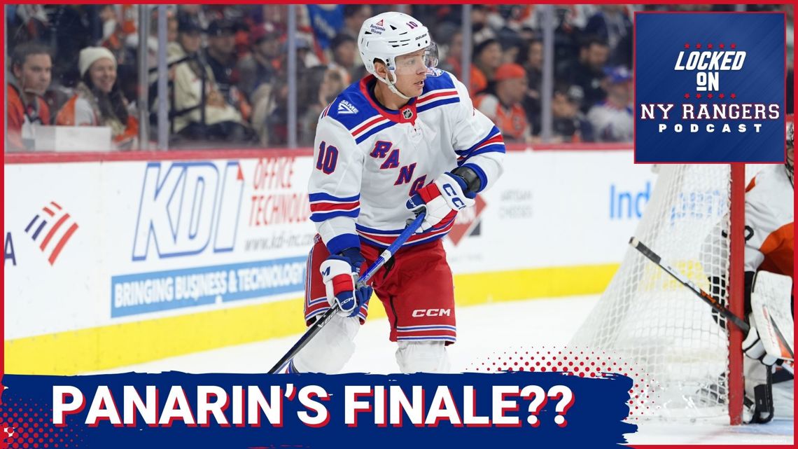 Artemi Panarin’s FINAL game??? Rangers crush Flyers 6-3, Mika Zibanejad ...