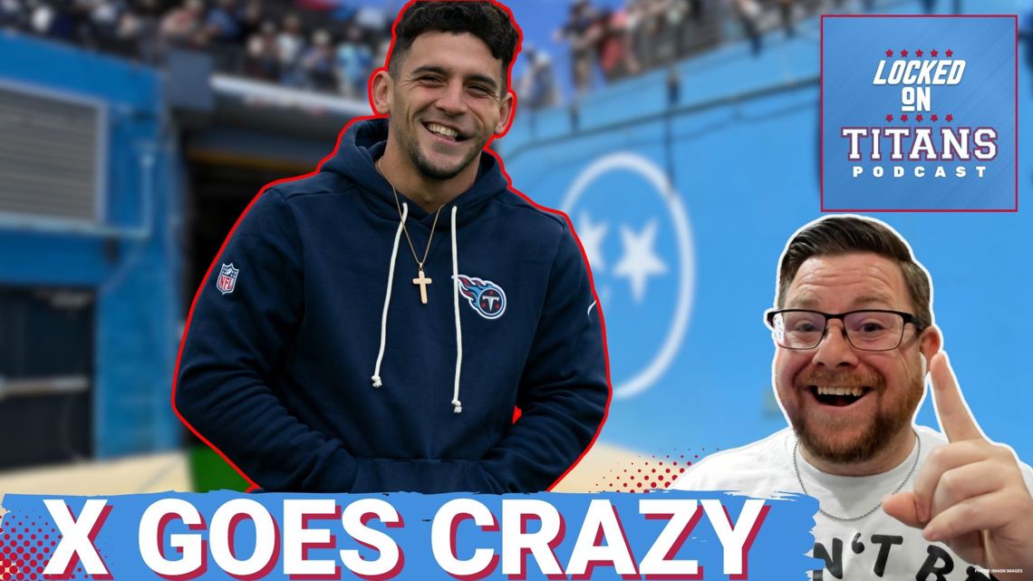 Xavier Restrepo GOES CRAZY at Tennessee Titans Mandatory Mini-Camp ...