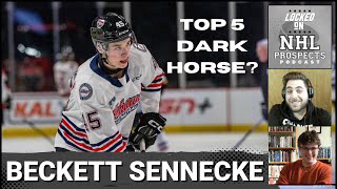 BECKETT SENNECKE Scouting Report | Late-Rising Skilled Winger? | kcentv.com