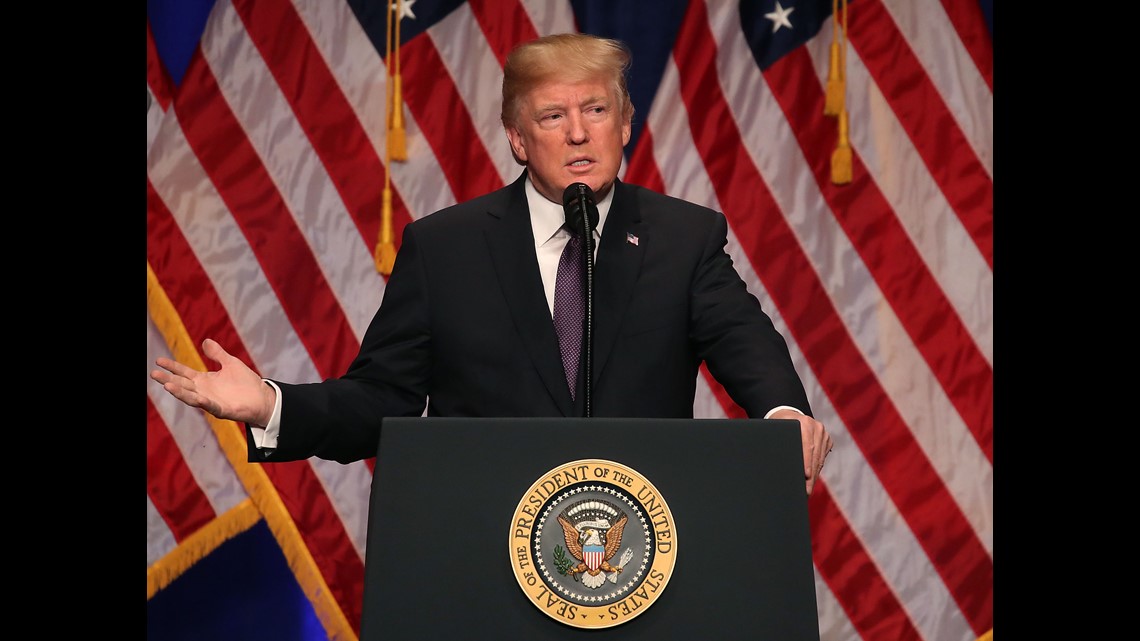 Robot Donald Trump joins Disney's Hall of Presidents | kcentv.com