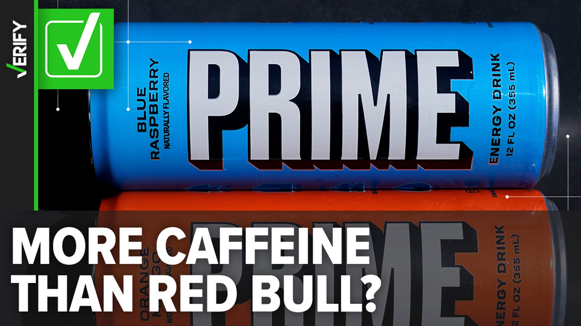 Prime energy drink has double the caffeine as Red Bull | kcentv.com