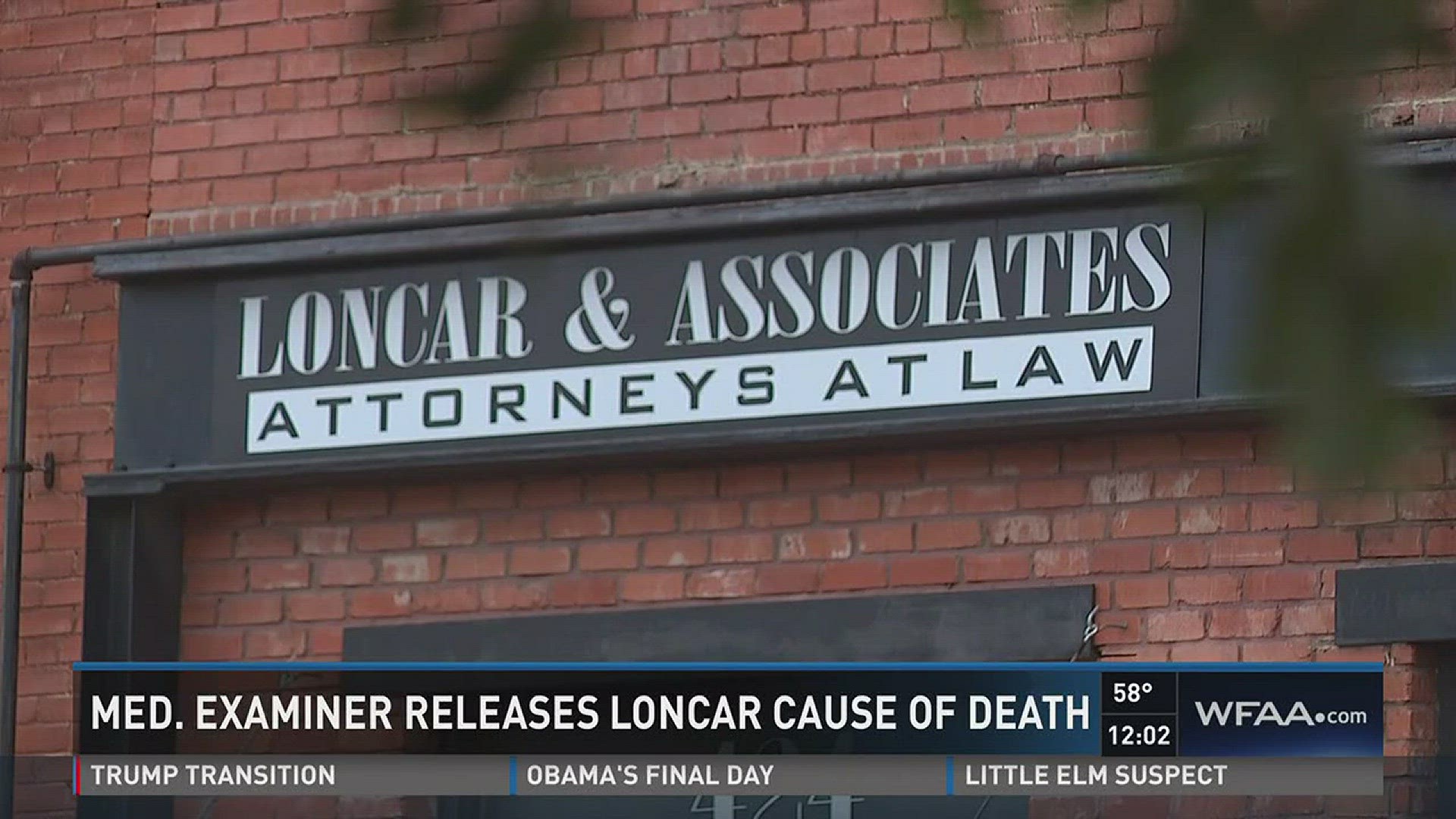 Medical examiner: Loncar died of 'toxic effect of cocaine' | kcentv.com