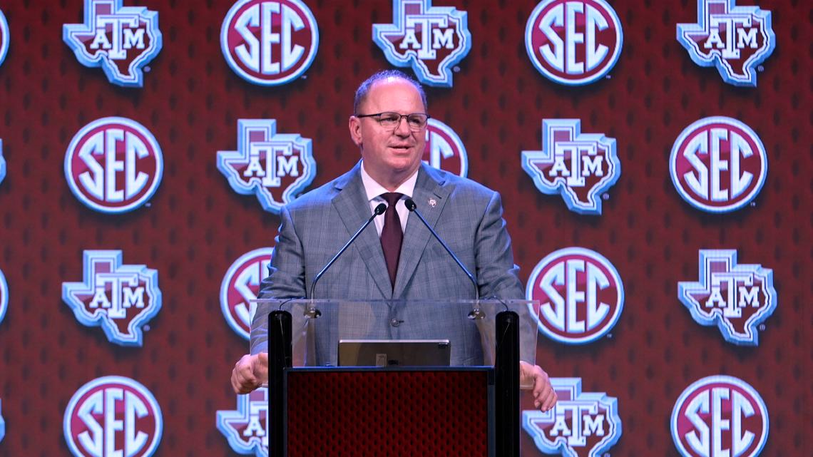 SEC Media Days | Mike Elko, Sam Pittman and Mark Stoops speak | kcentv.com
