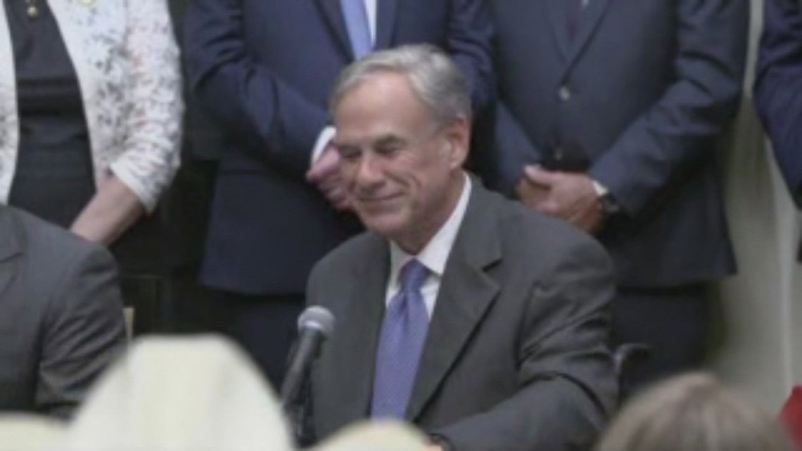 Gov. Greg Abbott signs bills, increasing total to 600 bills during 89th ...