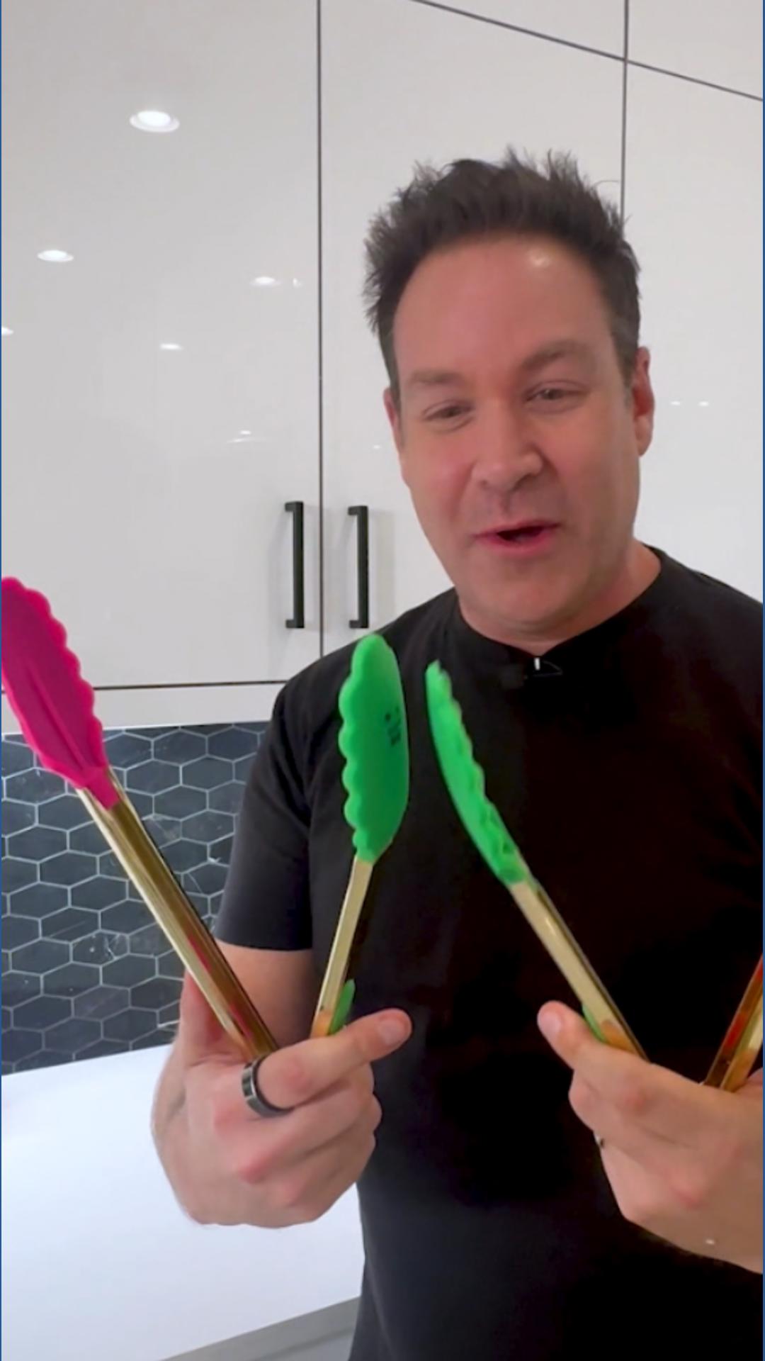 Shop TV Deals with Jeff Rossen: Staff Kitchen Tongs | kcentv.com