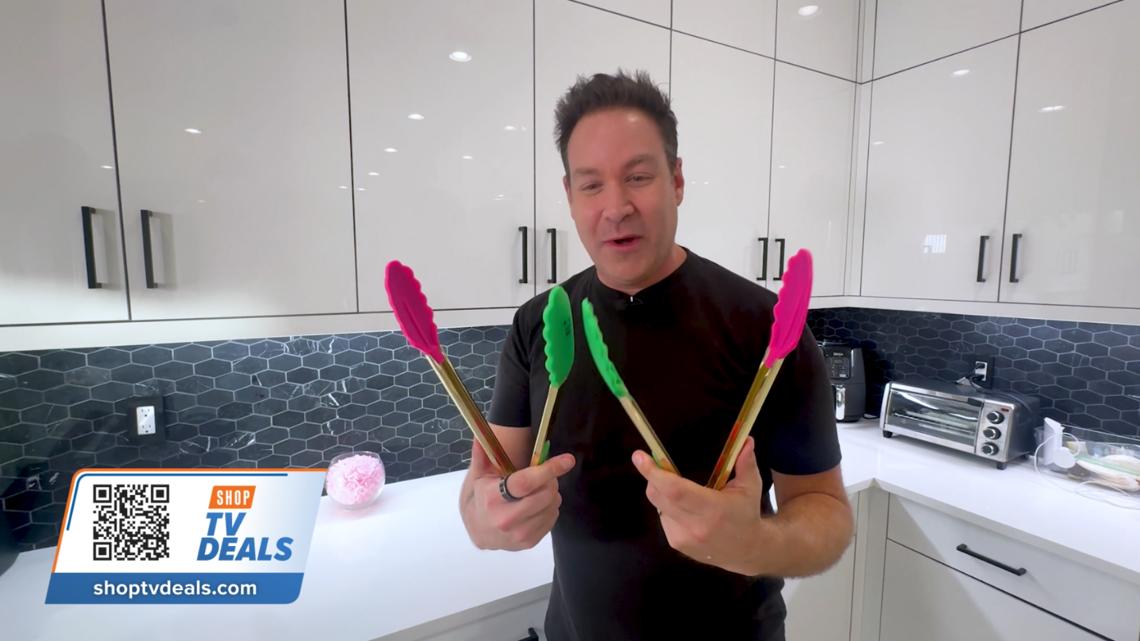 Shop TV Deals with Jeff Rossen: Staff Kitchen Tongs | kcentv.com