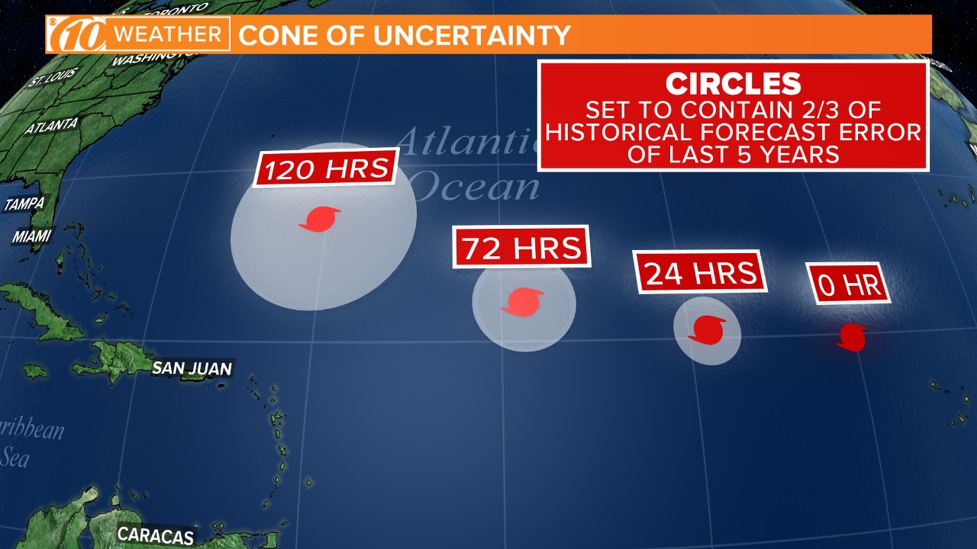 National Hurricane Center's 'cone of uncertainty' to shrink as ...