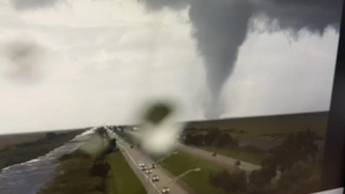 Hurricane Milton generates massive tornado in South Florida | kcentv.com