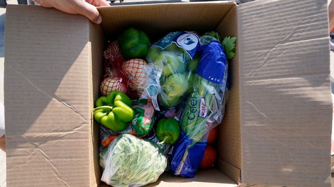 Pandemic assistance food, Families Food Box Program Trump | kcentv.com